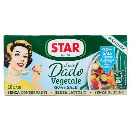 Dado STAR Vegetable Broth Cubes -30% Salt | Pinocchio's Pantry – Pinocchio's Pantry - Authentic ...