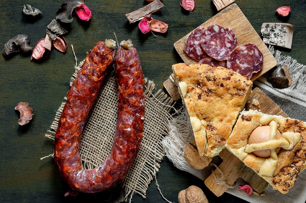 A Special Recipe from Italy: Savory Easter Cake with Cheese and Salami ...