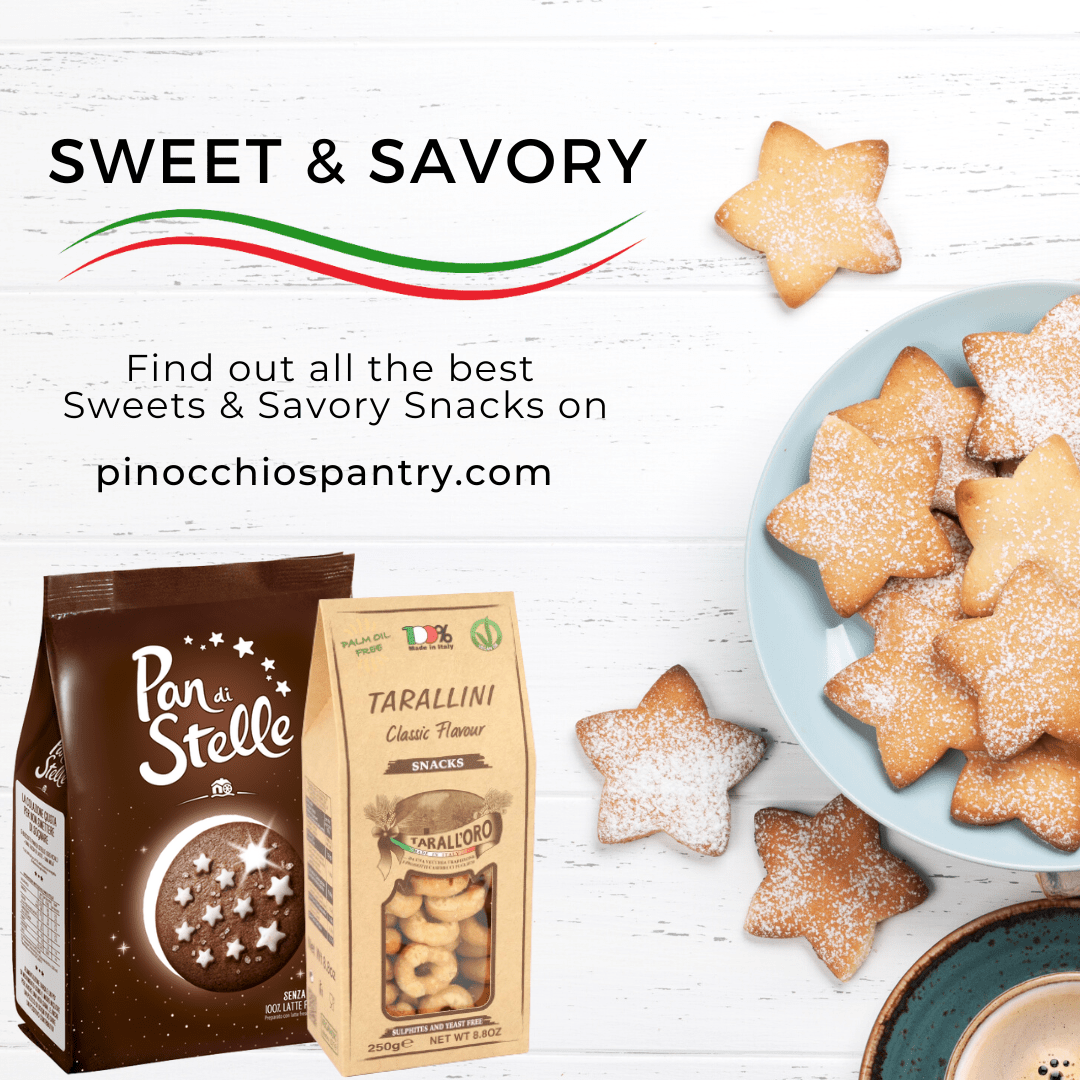 Sweet & Savory Snacks on Pinocchios Pantry - Authentic Italian Food ...