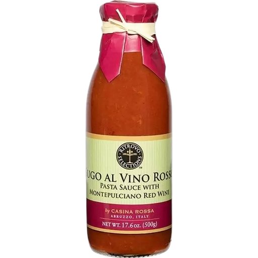 CASINA ROSSA Pasta Sauce with Montepulciano Red Wine – Pinocchio's ...