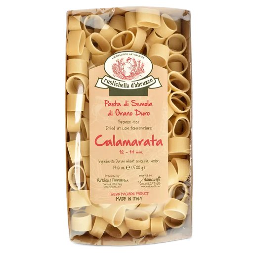 RUSTICHELLA D’ABRUZZO Calamarata Pasta | Pinocchio's Pantry – Pinocchio ...