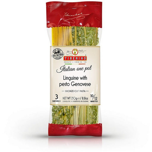 TIBERINO Linguine with Pesto Genovese | Pinocchio's Pantry – Pinocchio ...